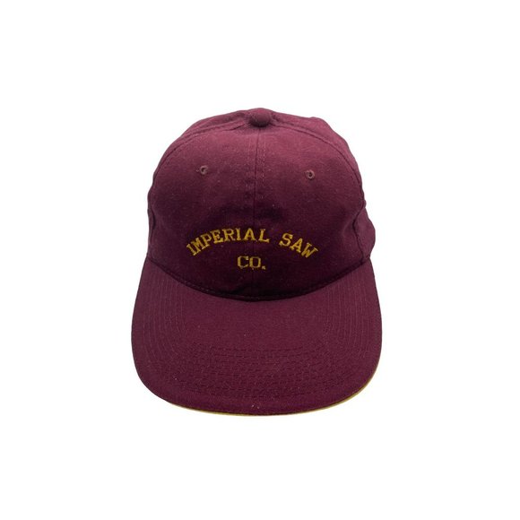 Enza | Accessories | Mens Burgundy Imperial Saw Co Baseball Caphat Enza ...